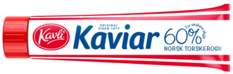 Caviar 60% 190g Kavli – NorwegianShop24