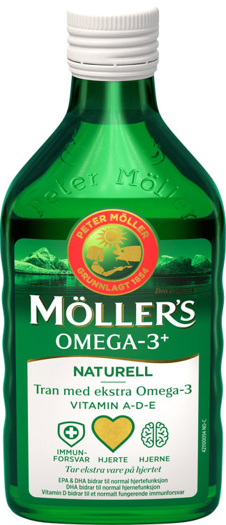 Møller's Cod Omega-3 250ml – NorwegianShop24