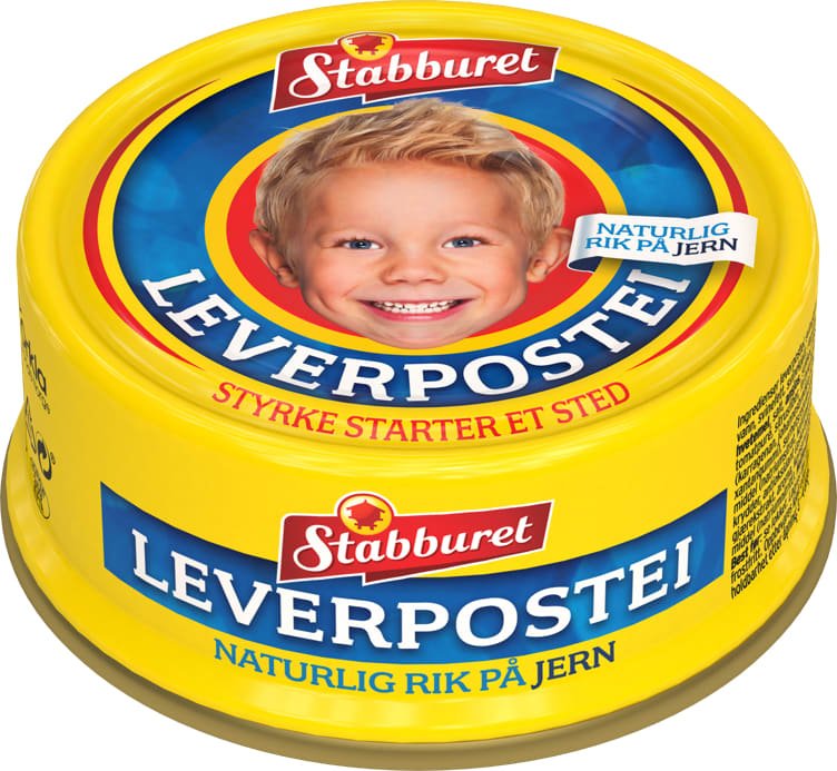 Stabburet Liver Pâté 100g - Creamy Liver Pâté for Bread – NorwegianShop24
